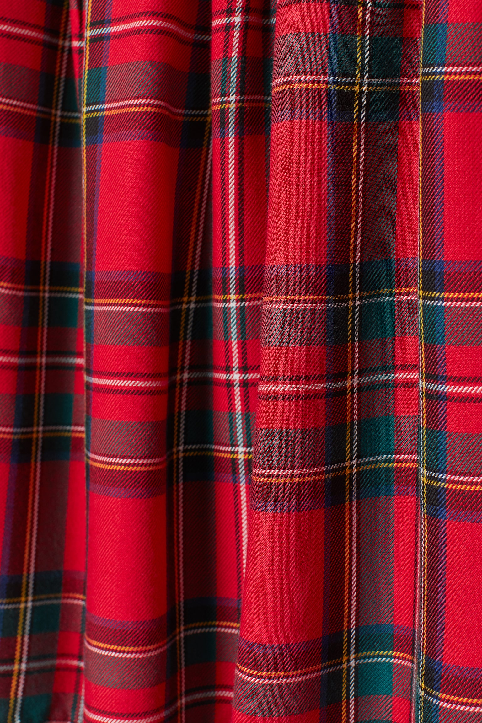 Karierter Rock - Rot/Grün kariert - Kids | H&M DE