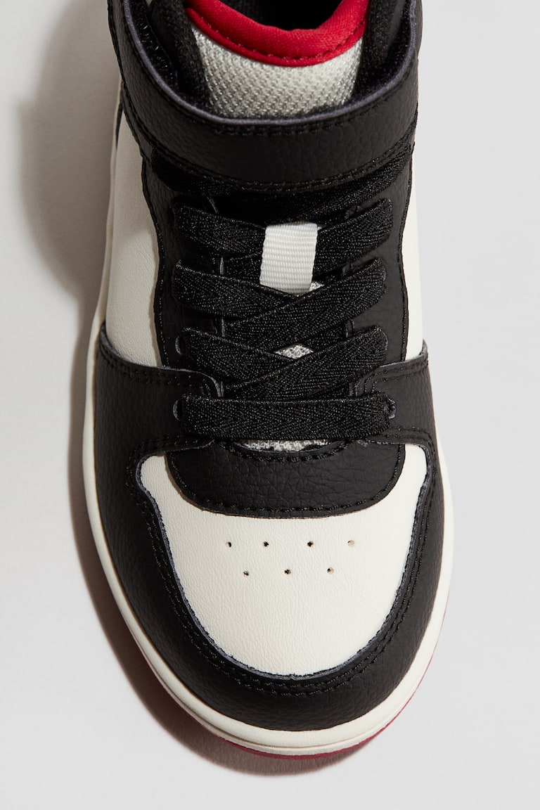 Tenis altos - Negro/Bloques de color - Kids | H&M MX