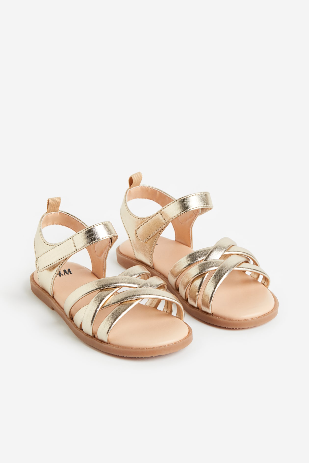 Gold-colored Sandals for kids | H&M CA