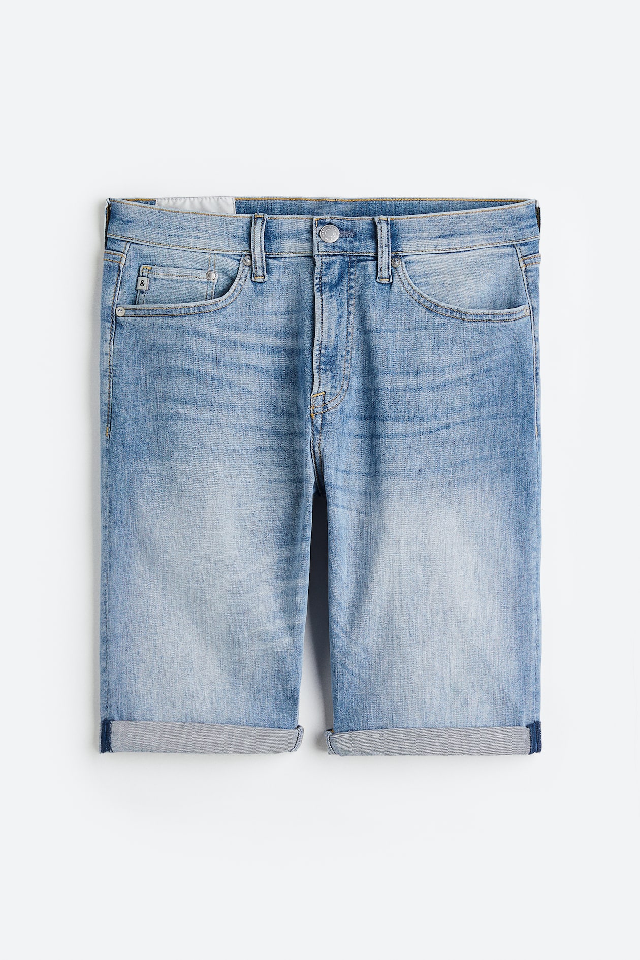 Freefit® Slim Denim short - Denimblauw - HEREN | H&M NL