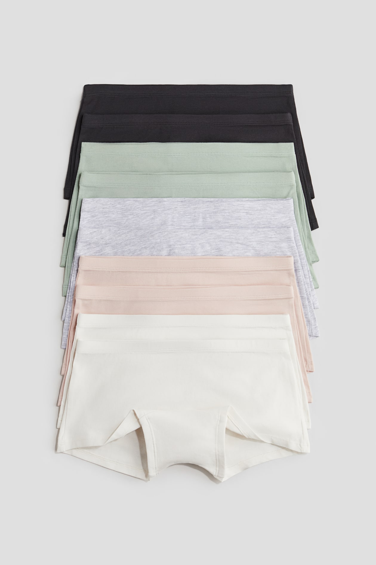 Pack de 10 bragas bóxer - Verde/Rosa claro - NIÑOS | H&M ES