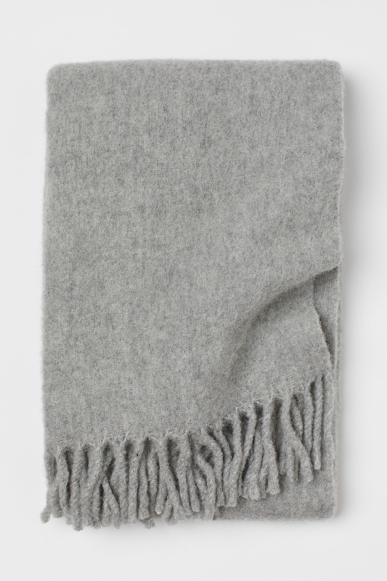 Vuneno ćebe - Svetlosiva - Home All | H&M RS