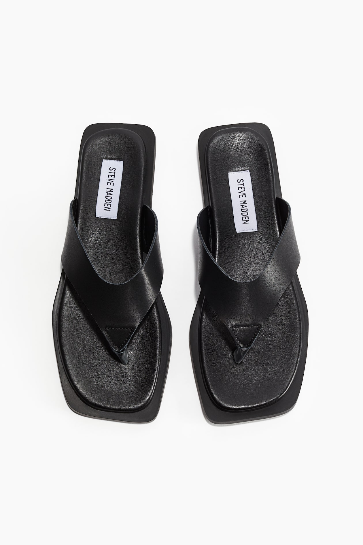 Splash Sandals - Black Leather - Steve Madden - DAM | H&M SE
