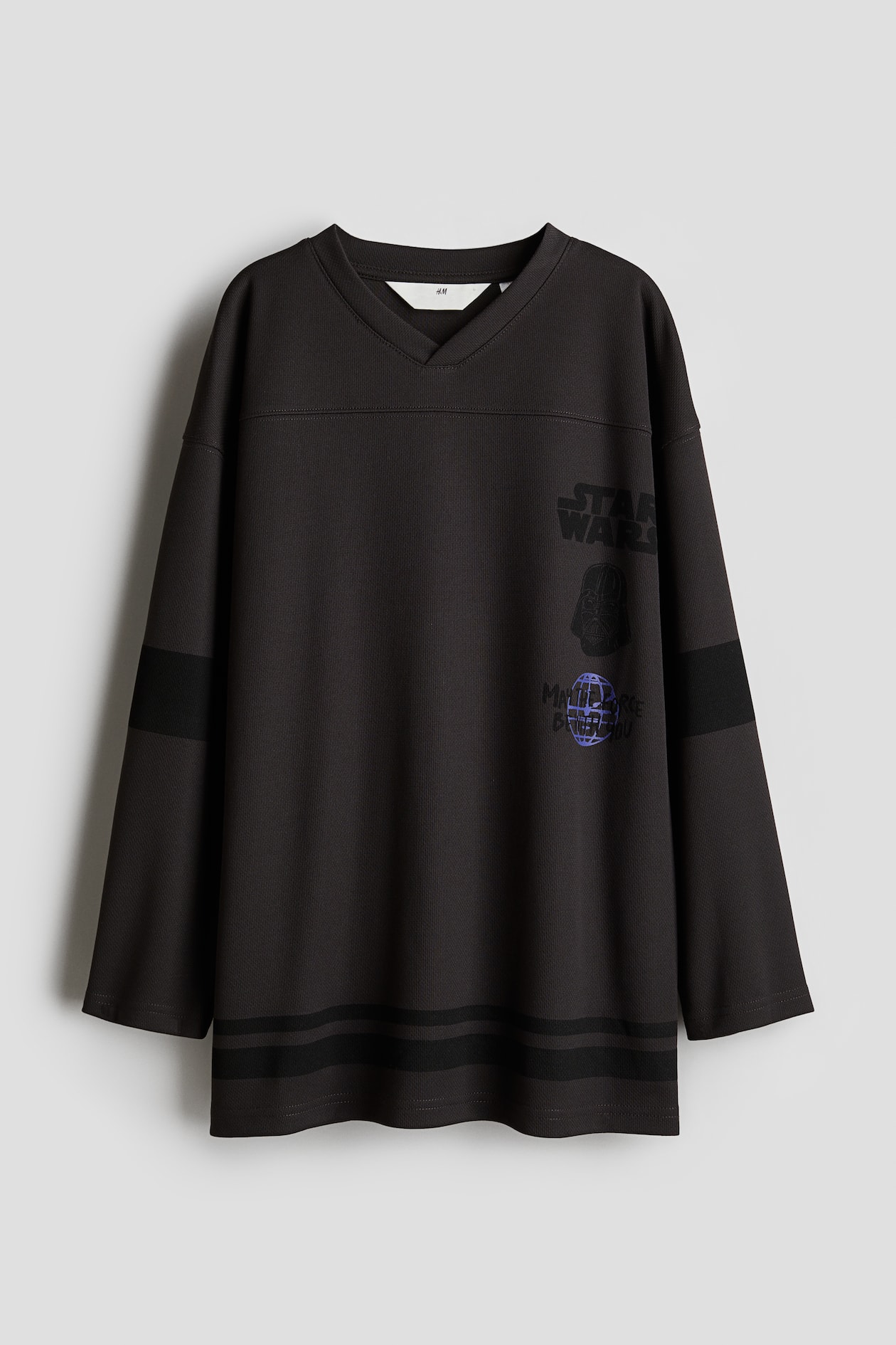 Camiseta oversize de malla - Negro/Star Wars - NIÑOS | H&M ES