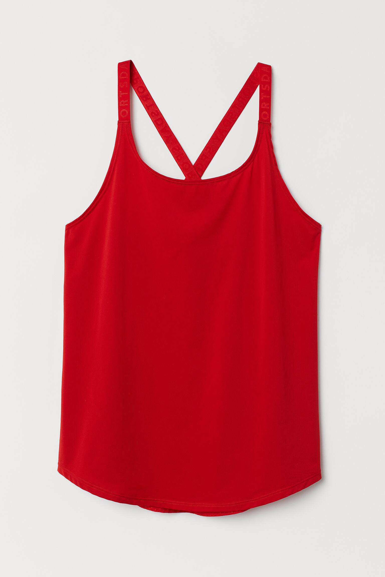 Sports vest top - Red - Ladies | H&M