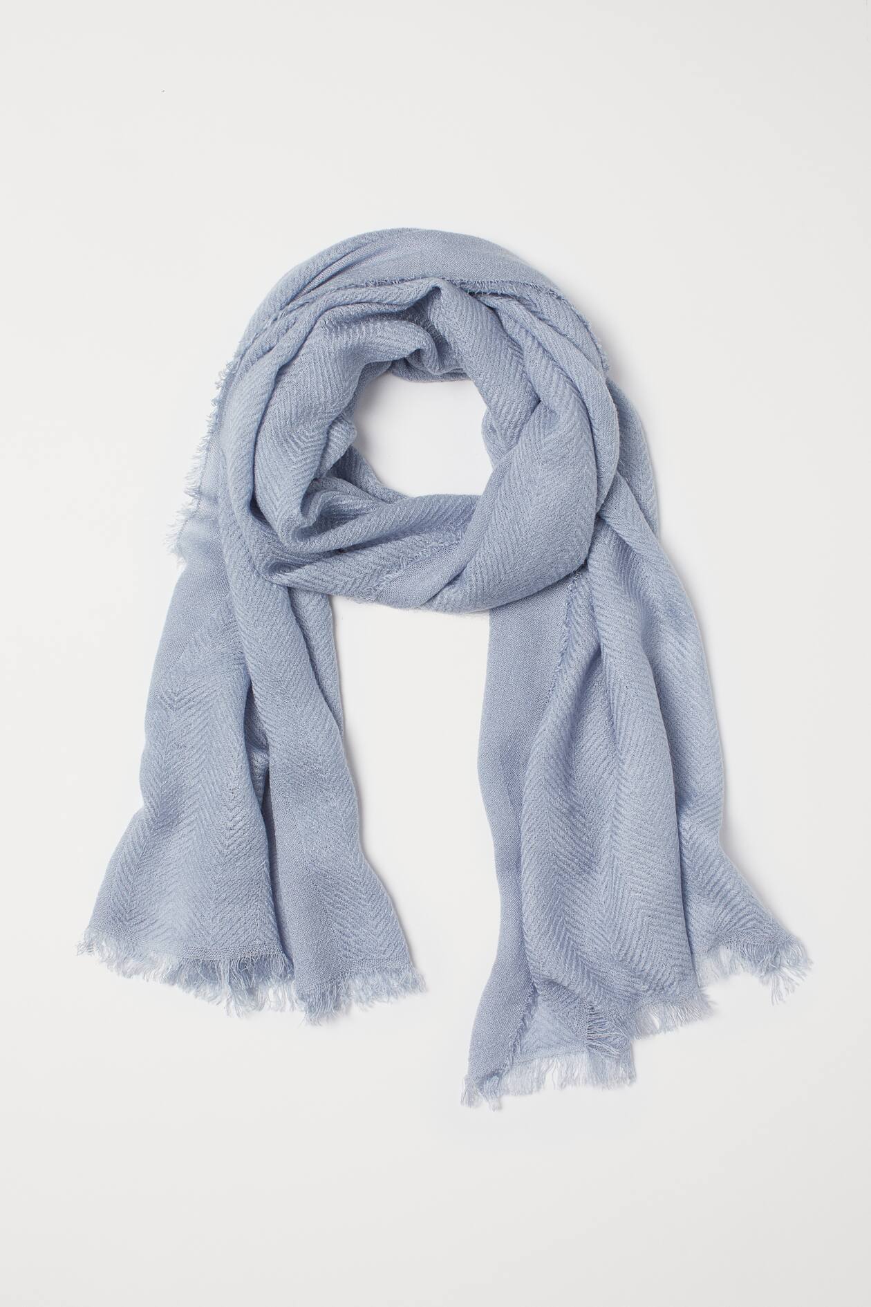 Bufanda tejida - Azul paloma - MUJER | H&M ES