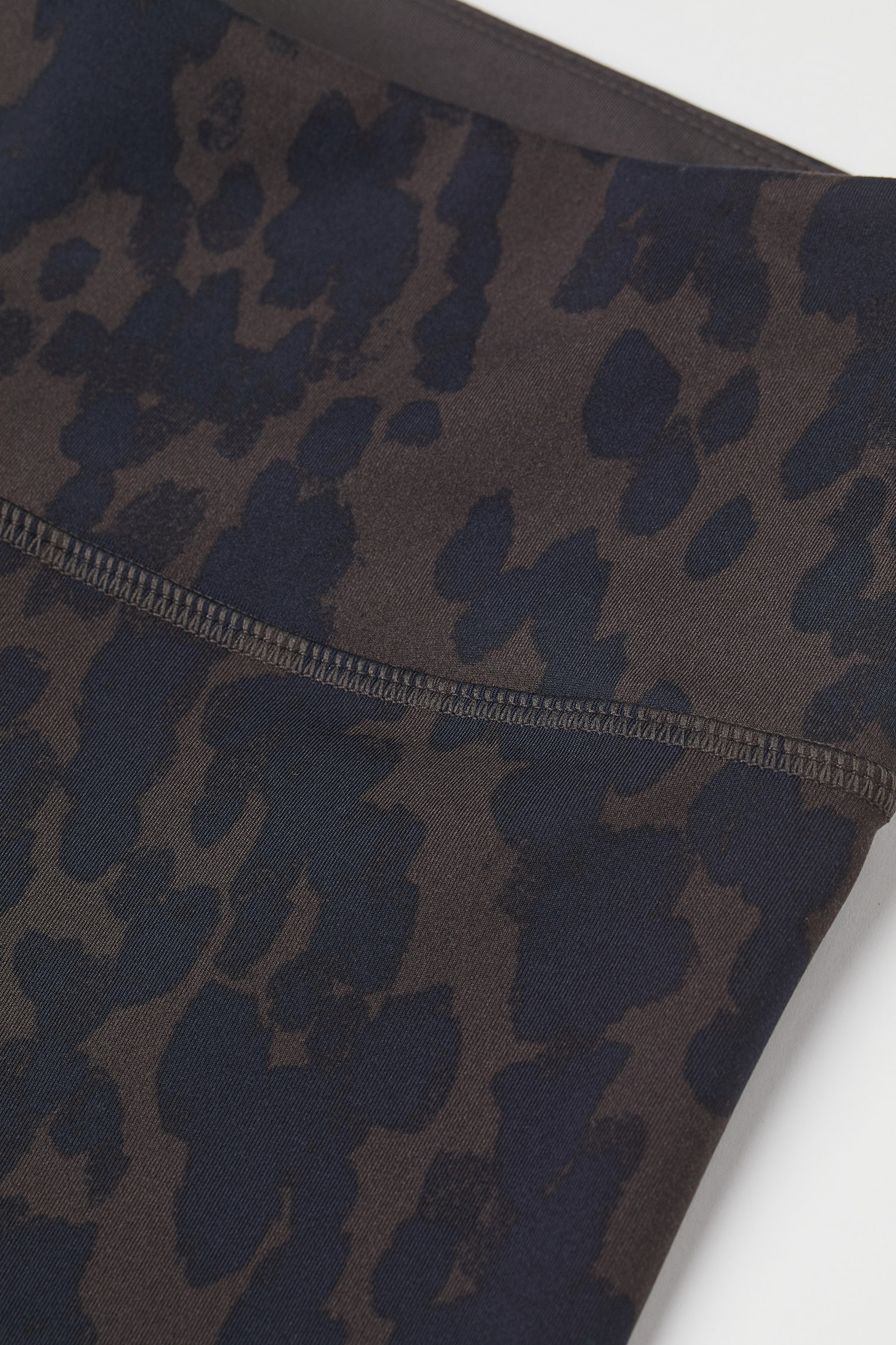 Sportske helanke - Tamnosiva/leopard dezen - Ladies | H&M RS