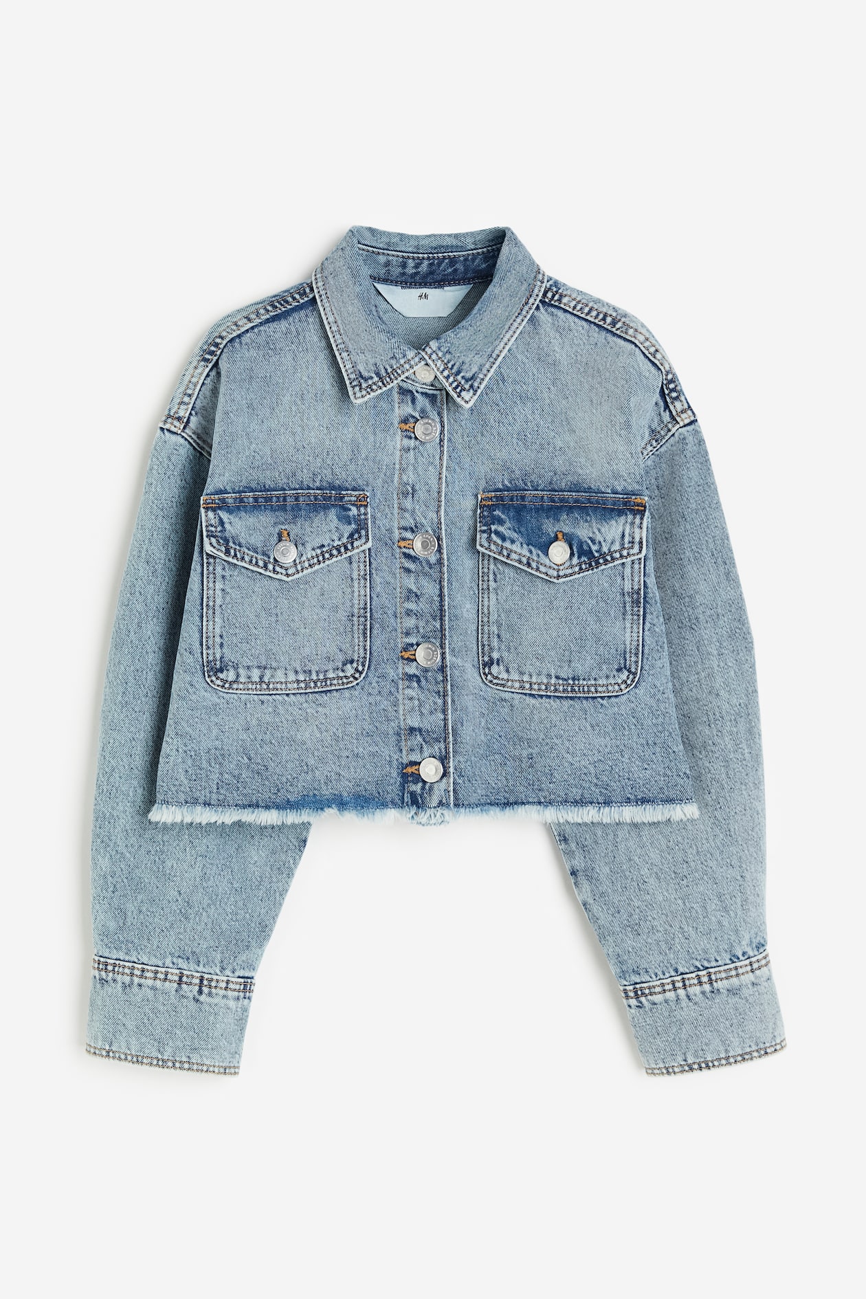 Denim Shacket - Denim blue - Kids | H&M US