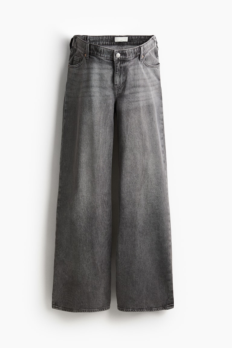 MAMA Jean large Before & After - Gris denim - FEMME | H&M FR
