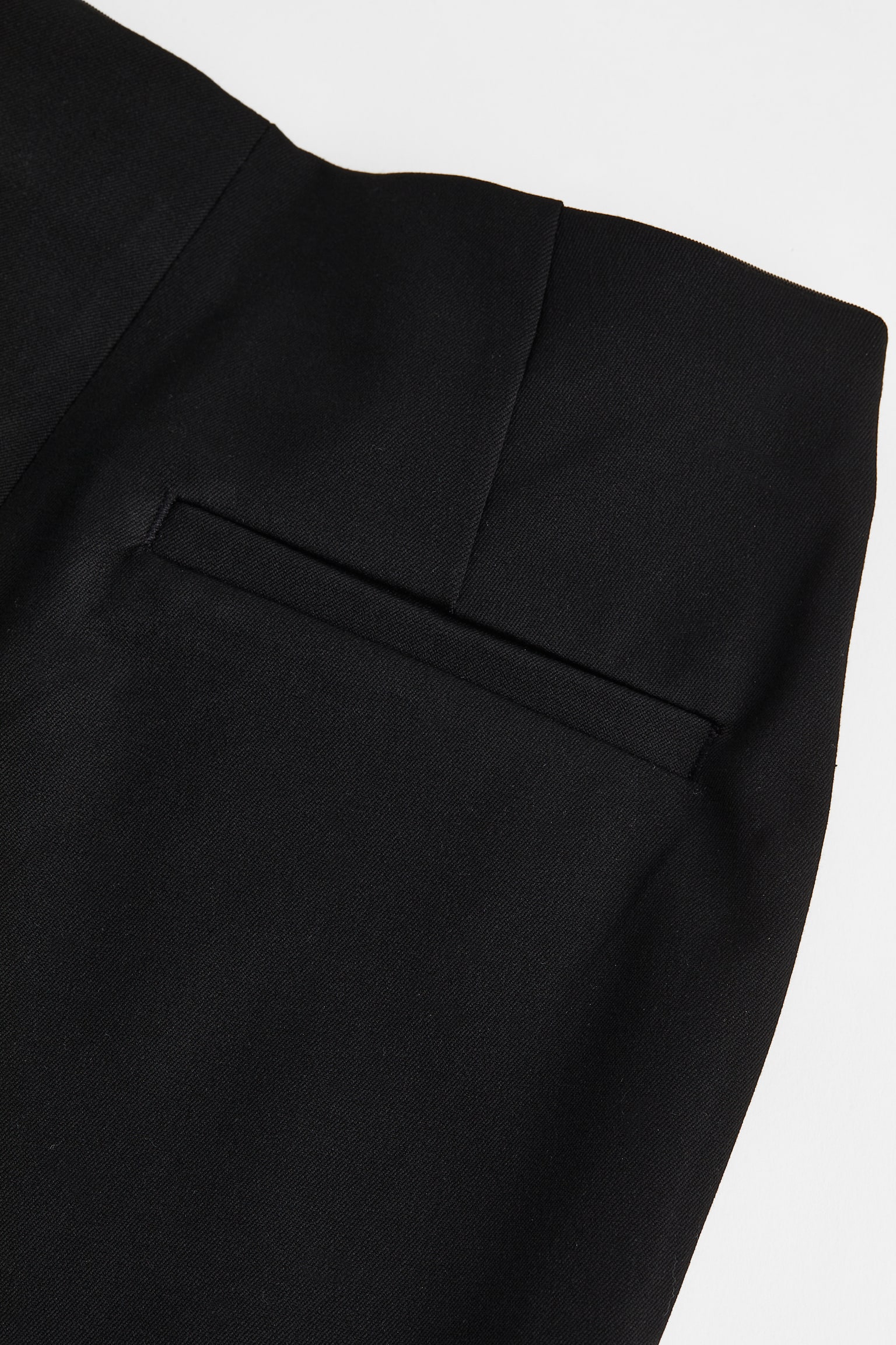 Zip-hem trousers - Black - Ladies | H&M GB