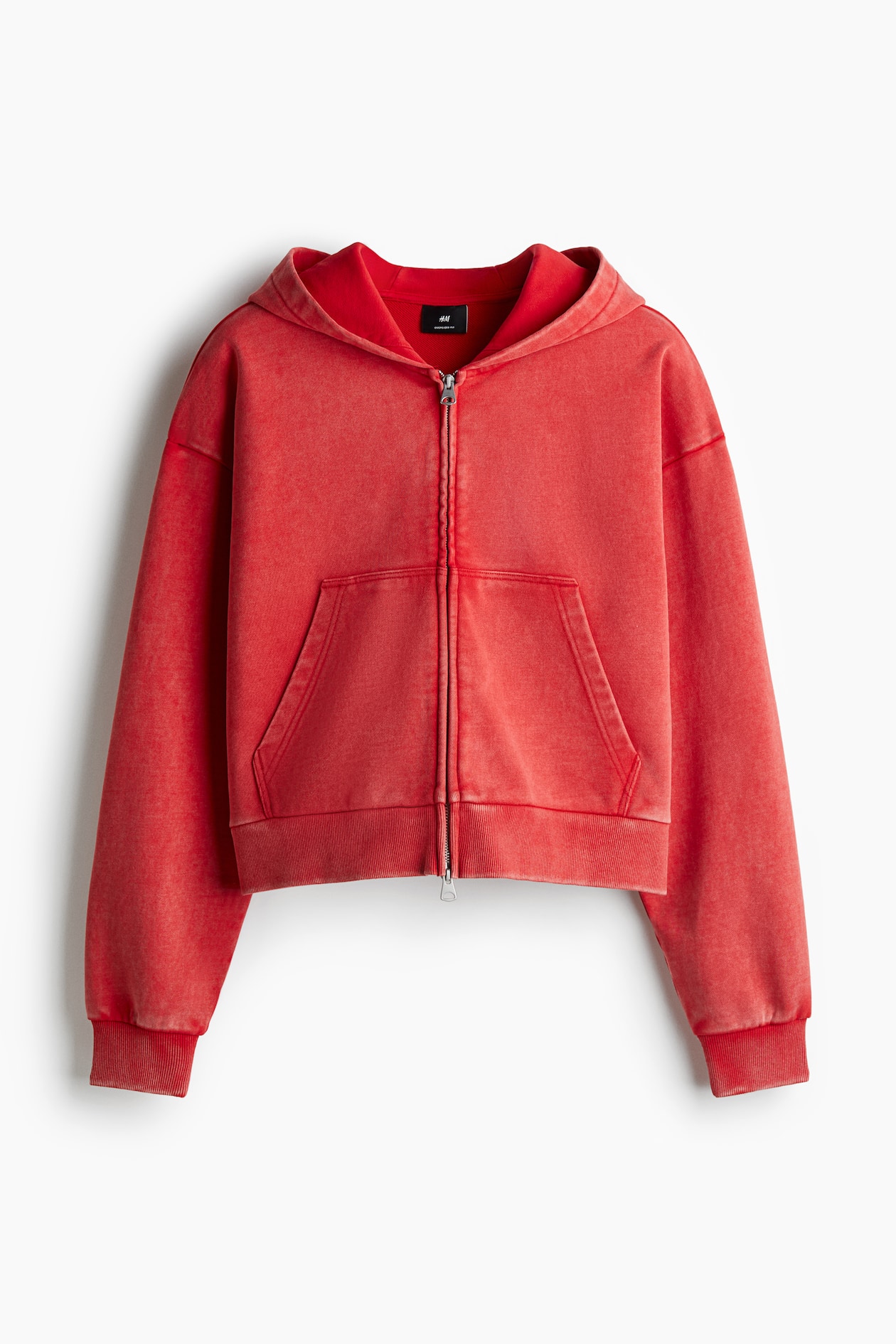 Oversized-Fit Hooded Jacket - Red - Men | H&M PH