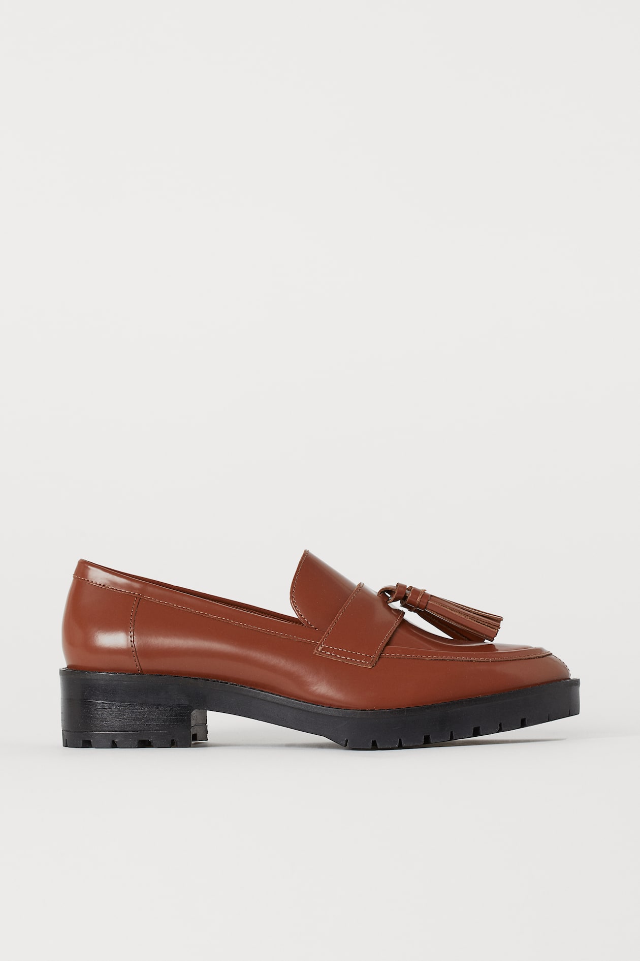 Leather Loafers - Brown - Ladies | H&M US