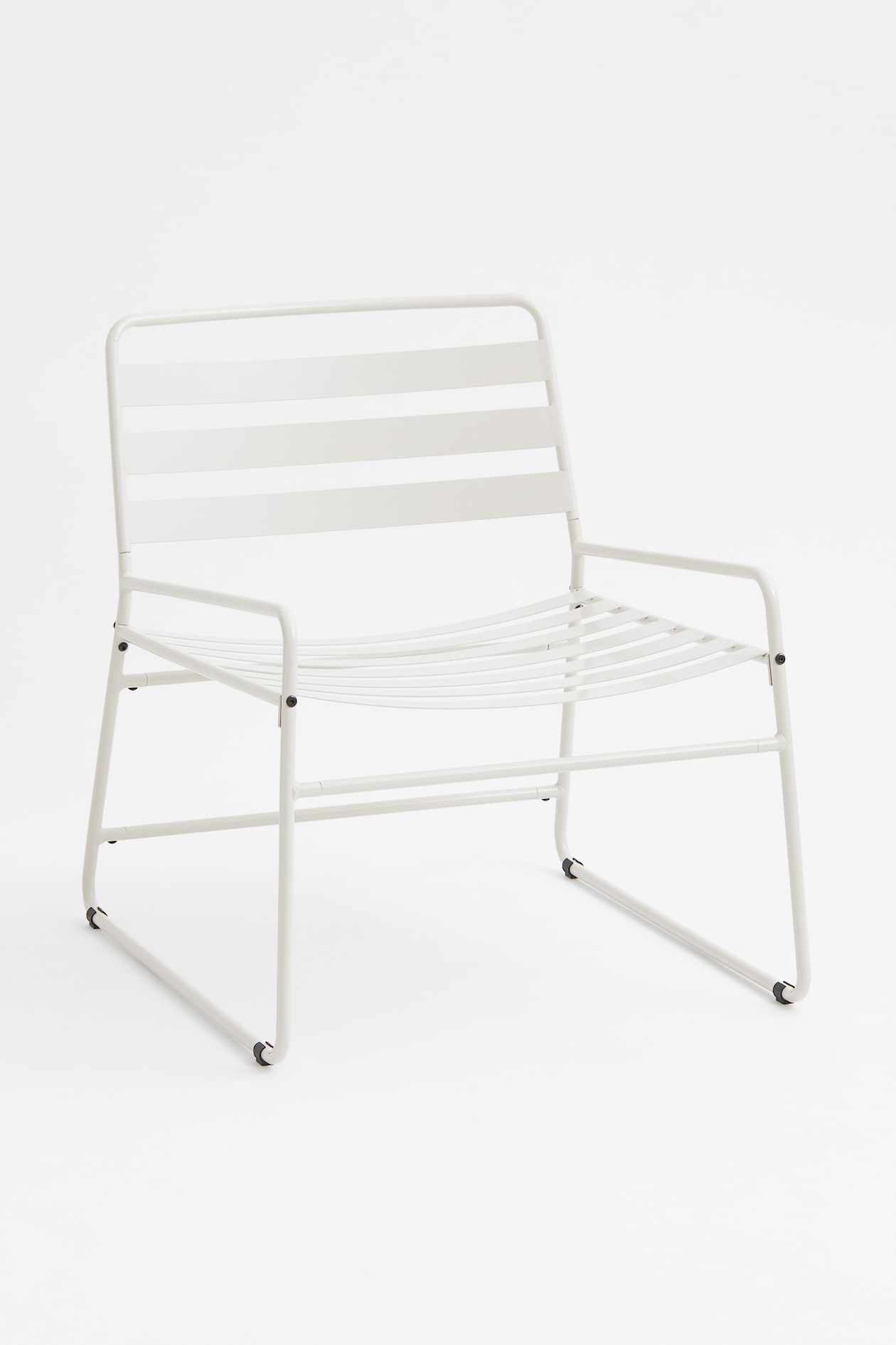 Metal lounge chair - White - Home All | H&M GB