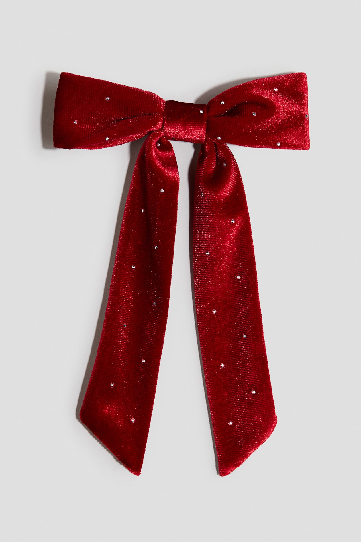 Broche para el cabello con moño - Rojo oscuro - Kids | H&M MX