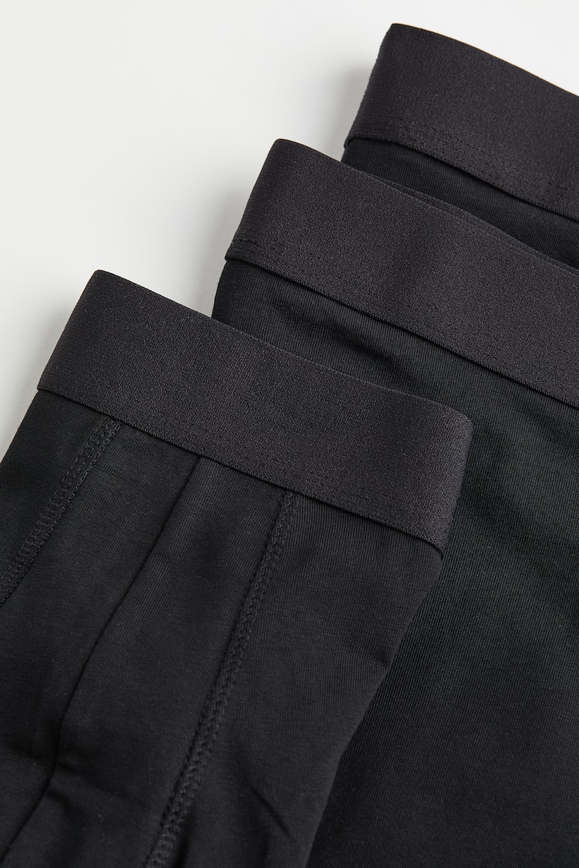 Men’s Black 10-pack Short Boxer Briefs with Lycra® | H&M US