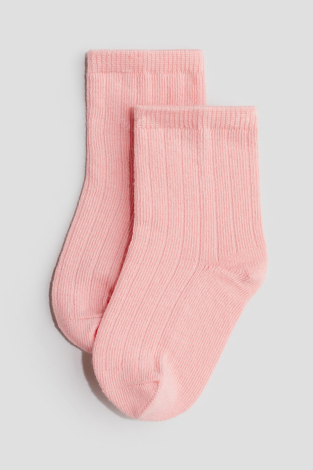 Light pink/light purple 5-pack Knit Socks for kids | H&M US