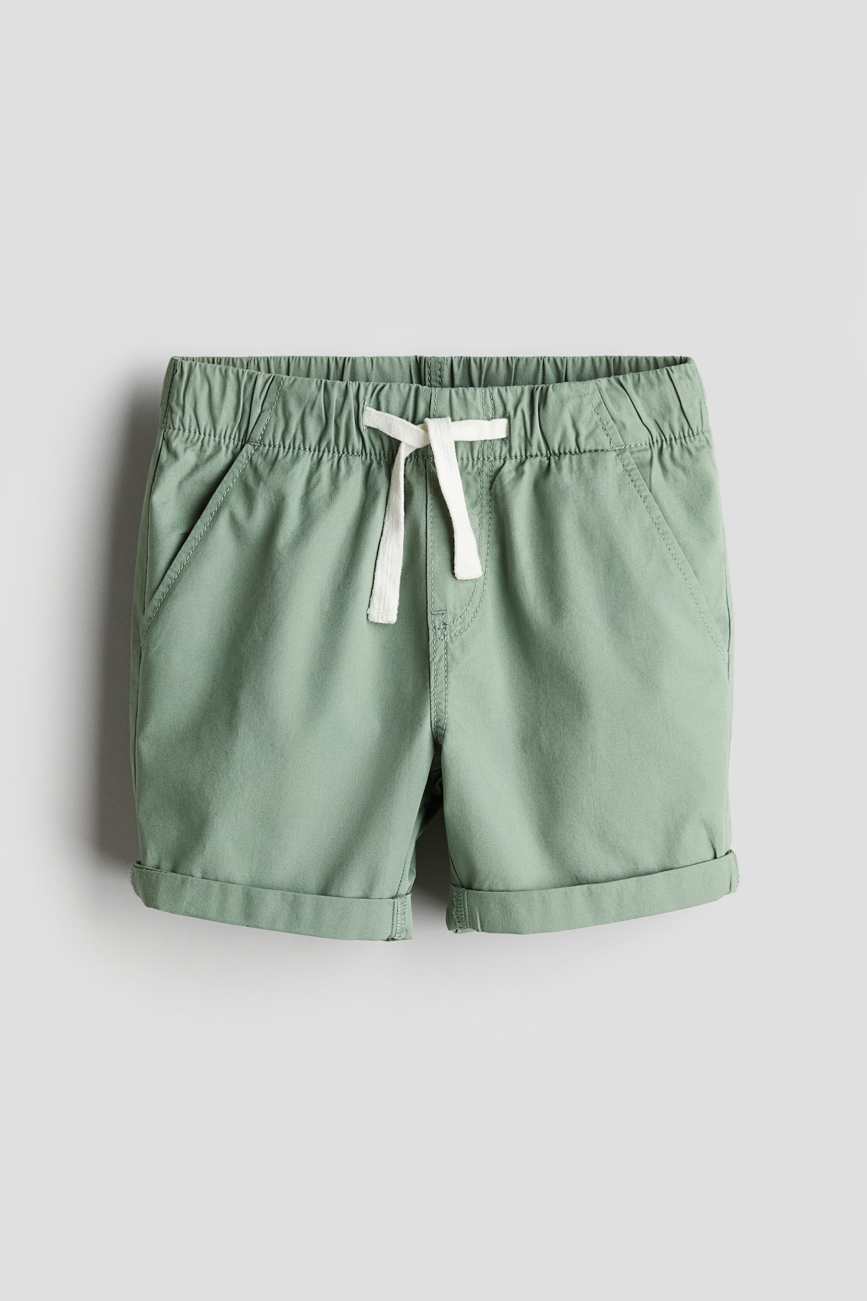 Green Cotton Shorts for kids | H&M US