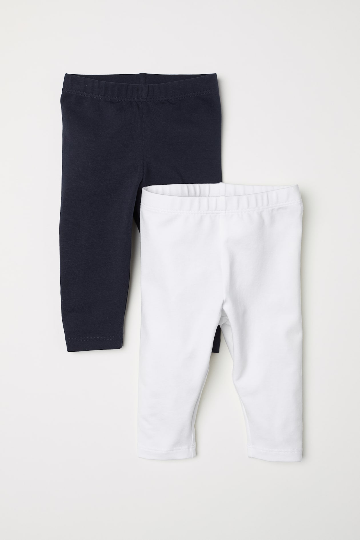 Dva para helanki - Dark blue/White - Kids | H&M RS