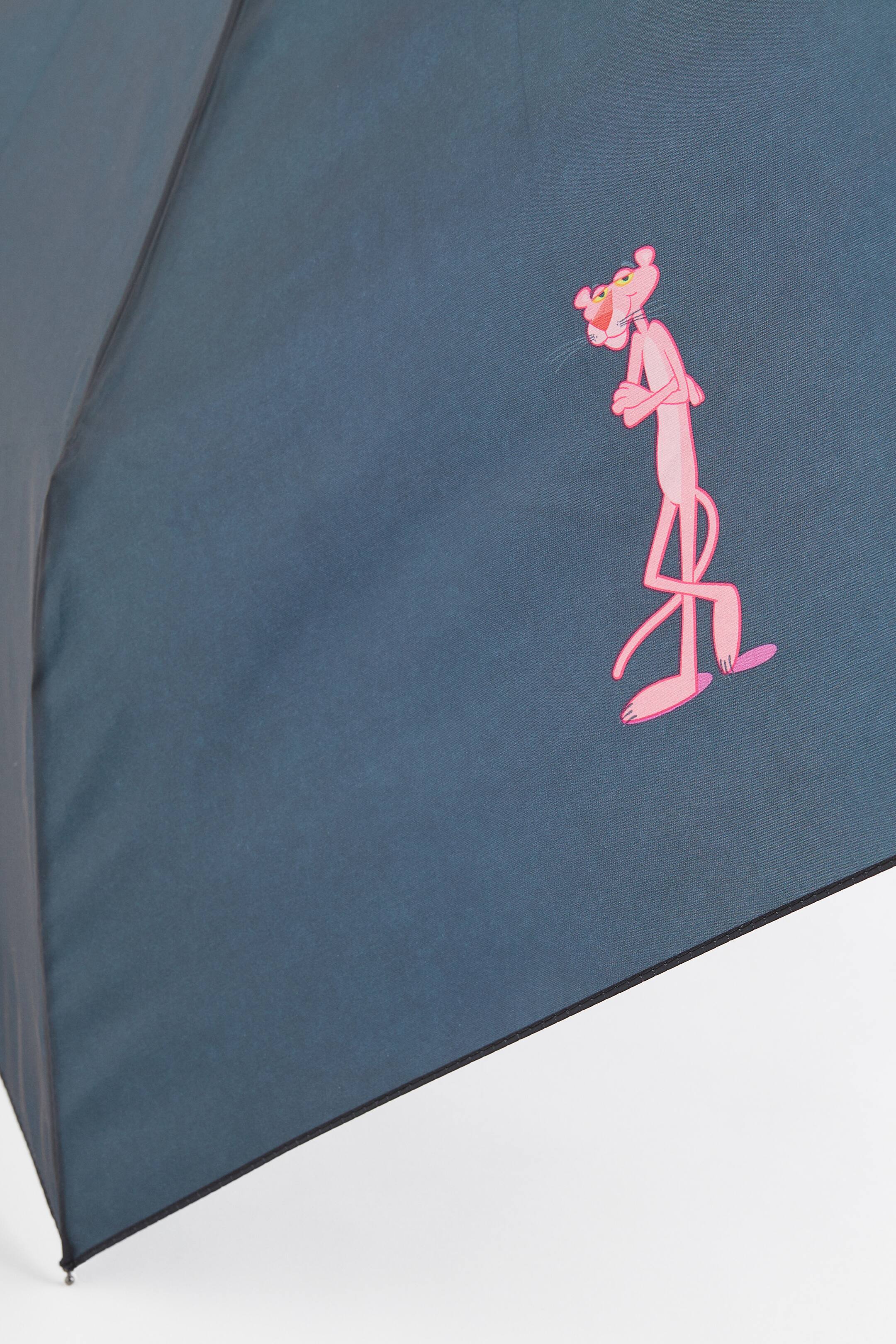 Printtisateenvarjo - Musta/Vaaleanpunainen pantteri - NAISET | H&M FI