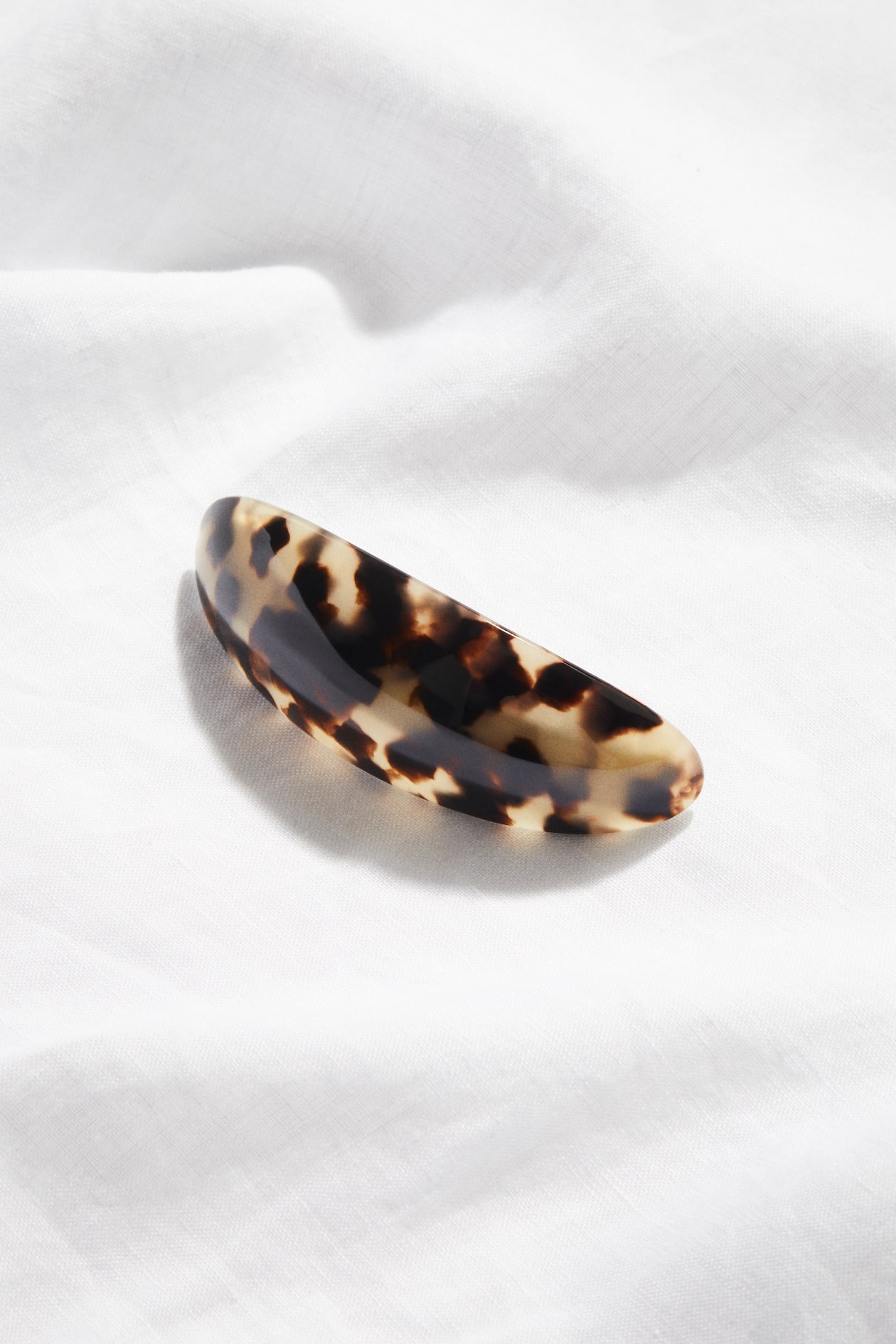 Barrette - Light beige/Leopard print - Ladies | H&M IN