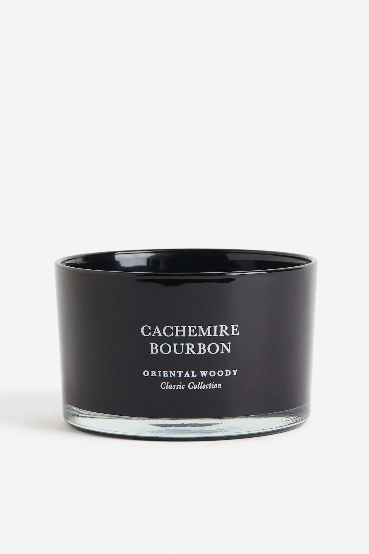Cachemire Bourbon Scented candle in glass holder at H&M Home | H&M IN