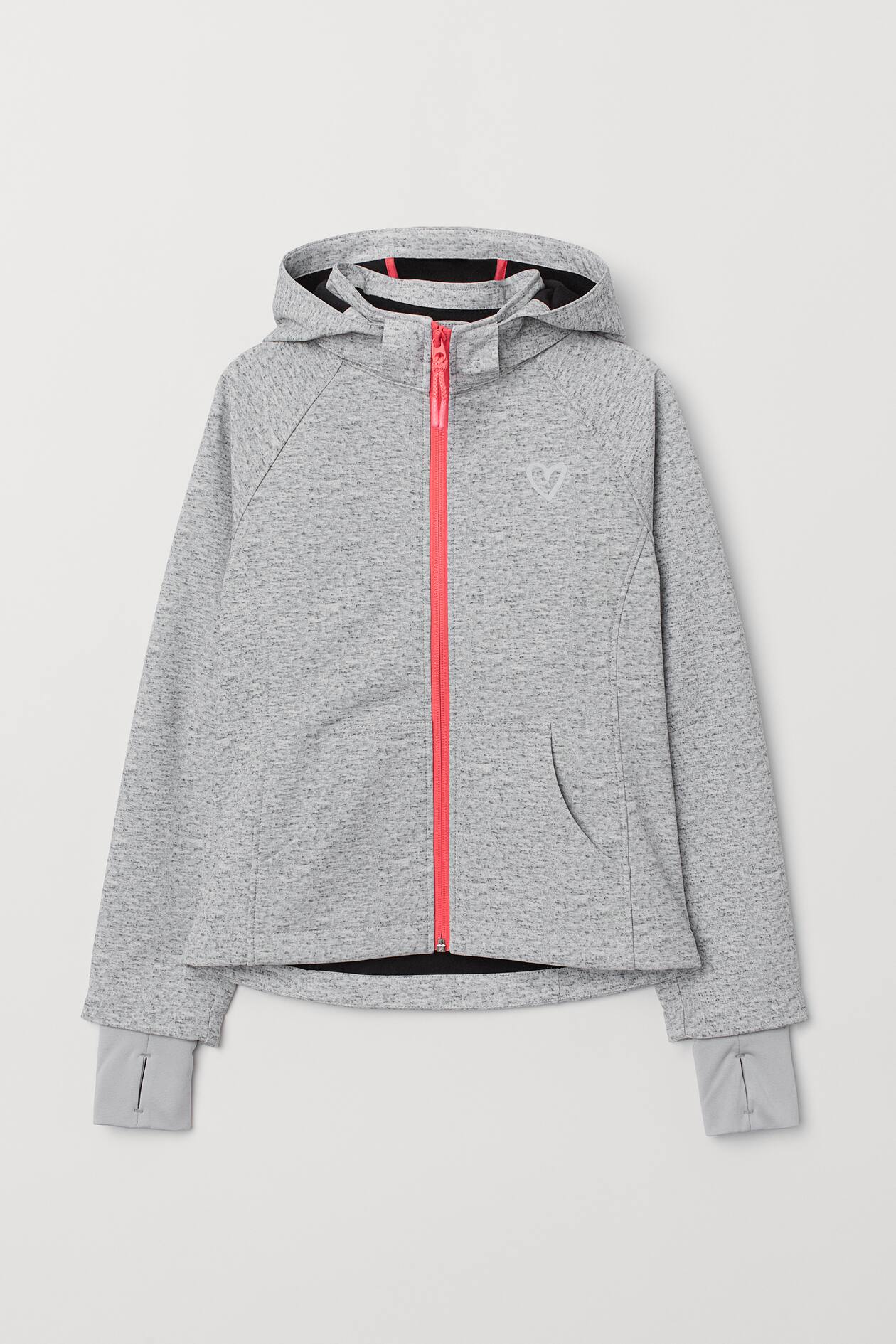 Veste softshell - Gris chiné/rose - ENFANT | H&M FR