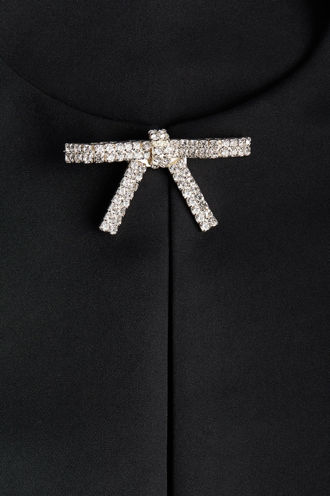Women's Black Bow-Detail Jacket | H&M US