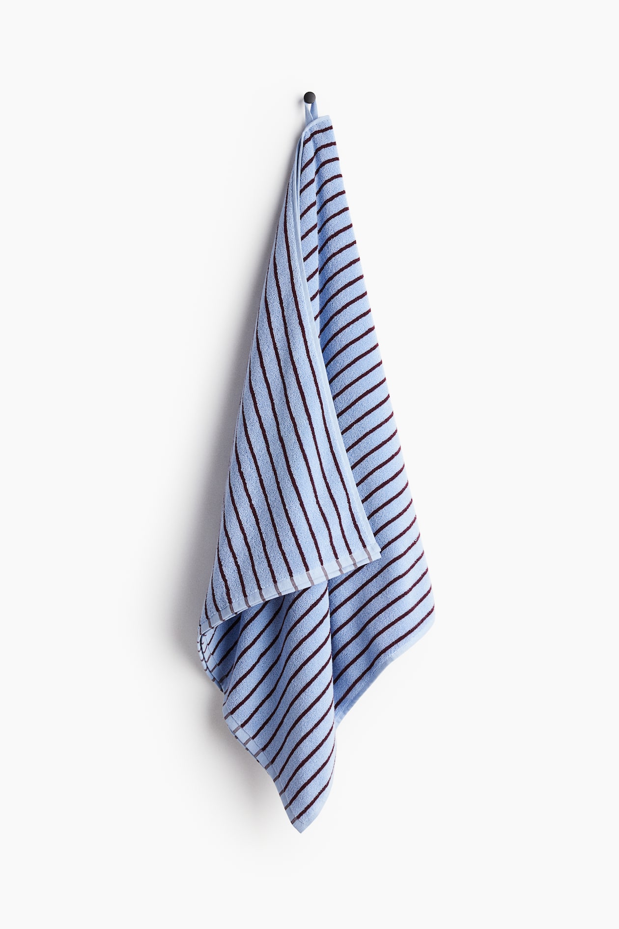Light blue/Striped Striped bath towel at H&M Home | H&M GB