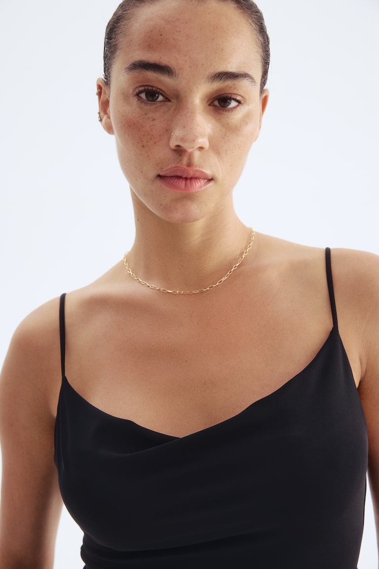 Interlock Strappy Dress - Black - Ladies | H&M US