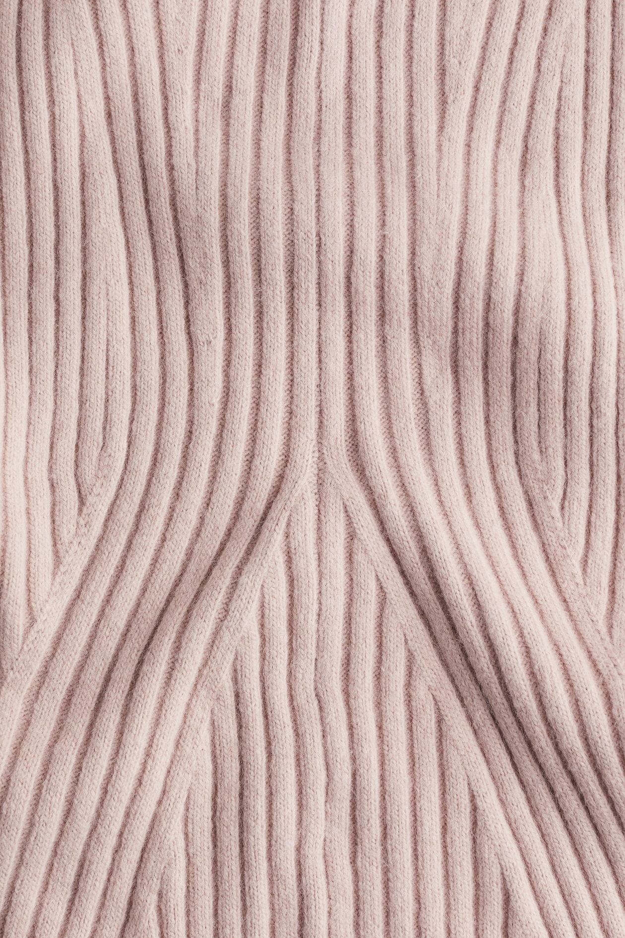 Rib-knit Dress - Powder pink - Ladies | H&M US