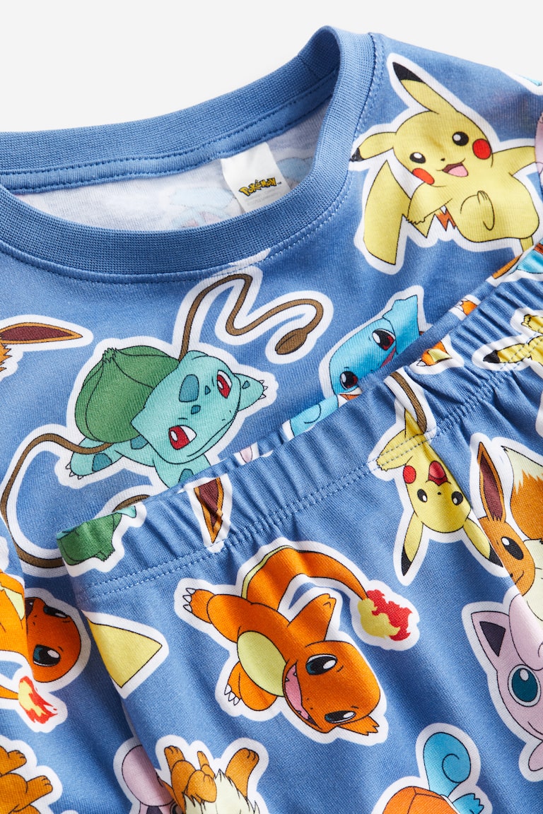 Blue/Pokémon Printed pyjamas for kids | H&M GB