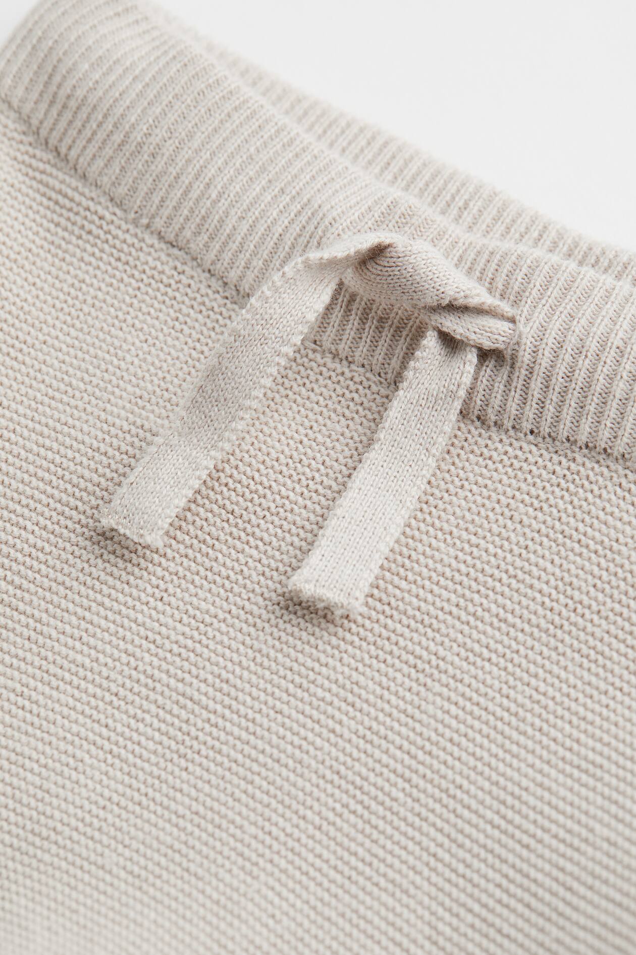 2-piece Cotton Set - Light beige/color-block - Kids | H&M CA