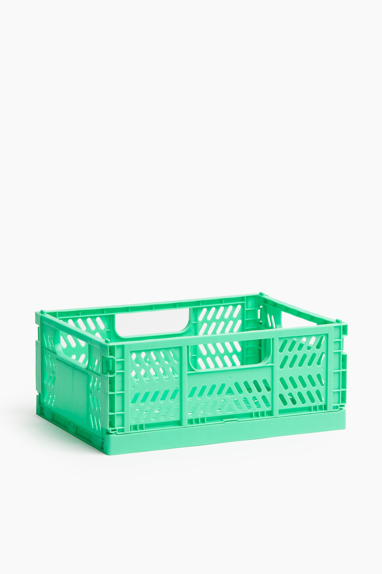 Bright green Foldable Storage Crate at H&M Home | H&M US