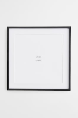 Wooden Frame - Black - Home All | H&M US