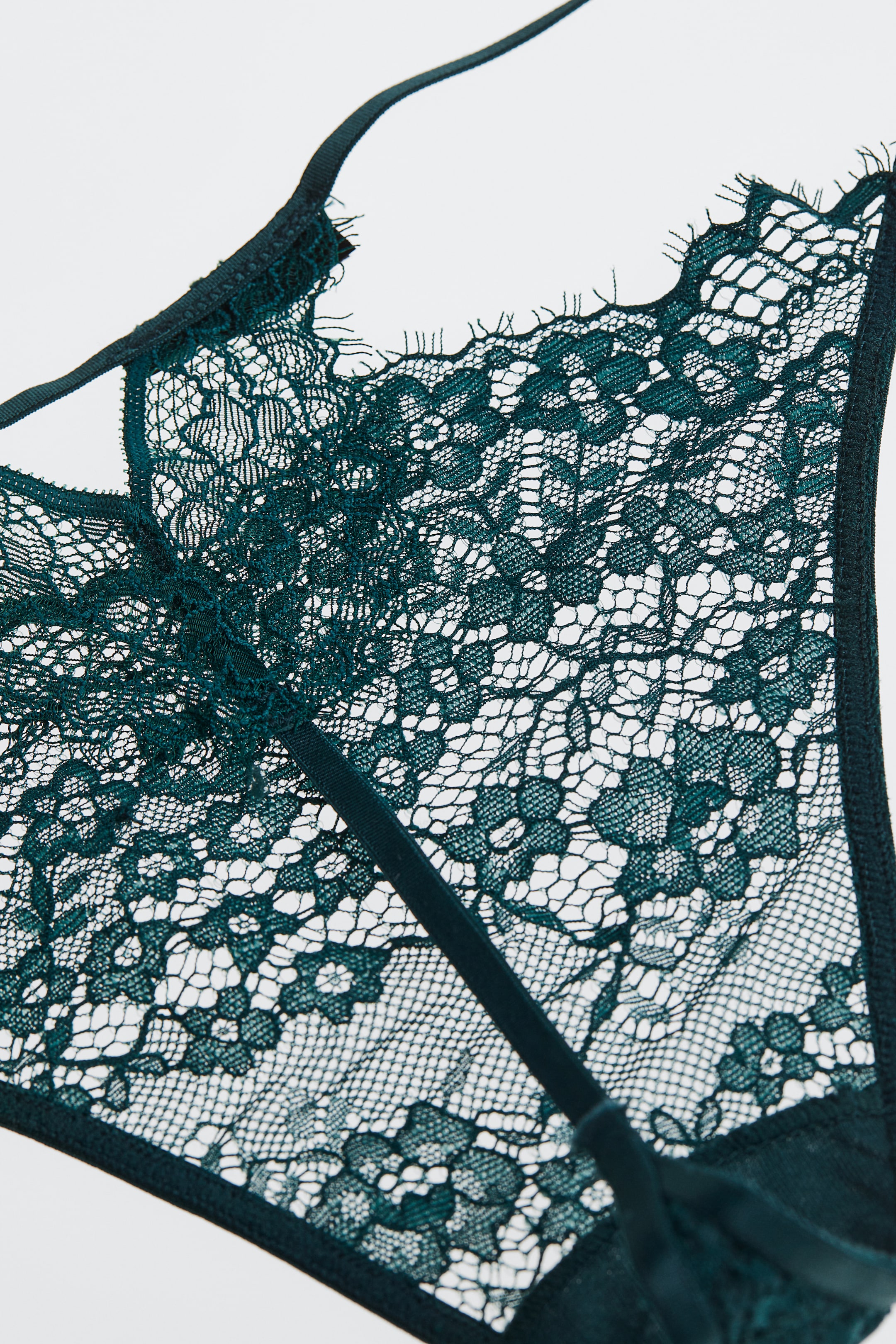 2-pack lace thong briefs - Dark green - Ladies | H&M PH