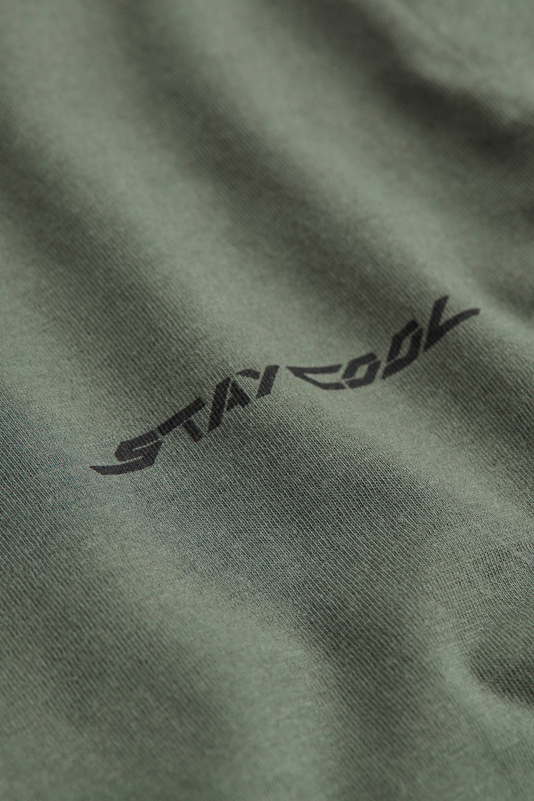 Playera - Verde caqui oscuro/Stay Cool - Kids | H&M MX