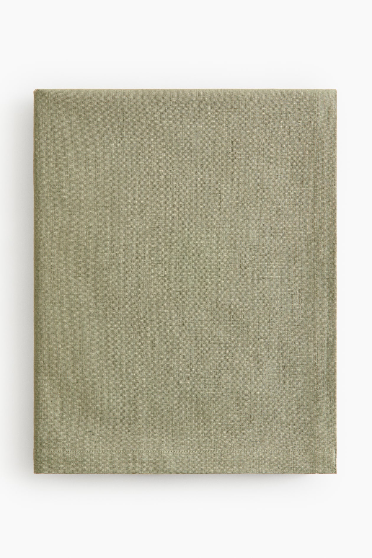 Cotton-blend Tablecloth - Sage green - Home All | H&M US