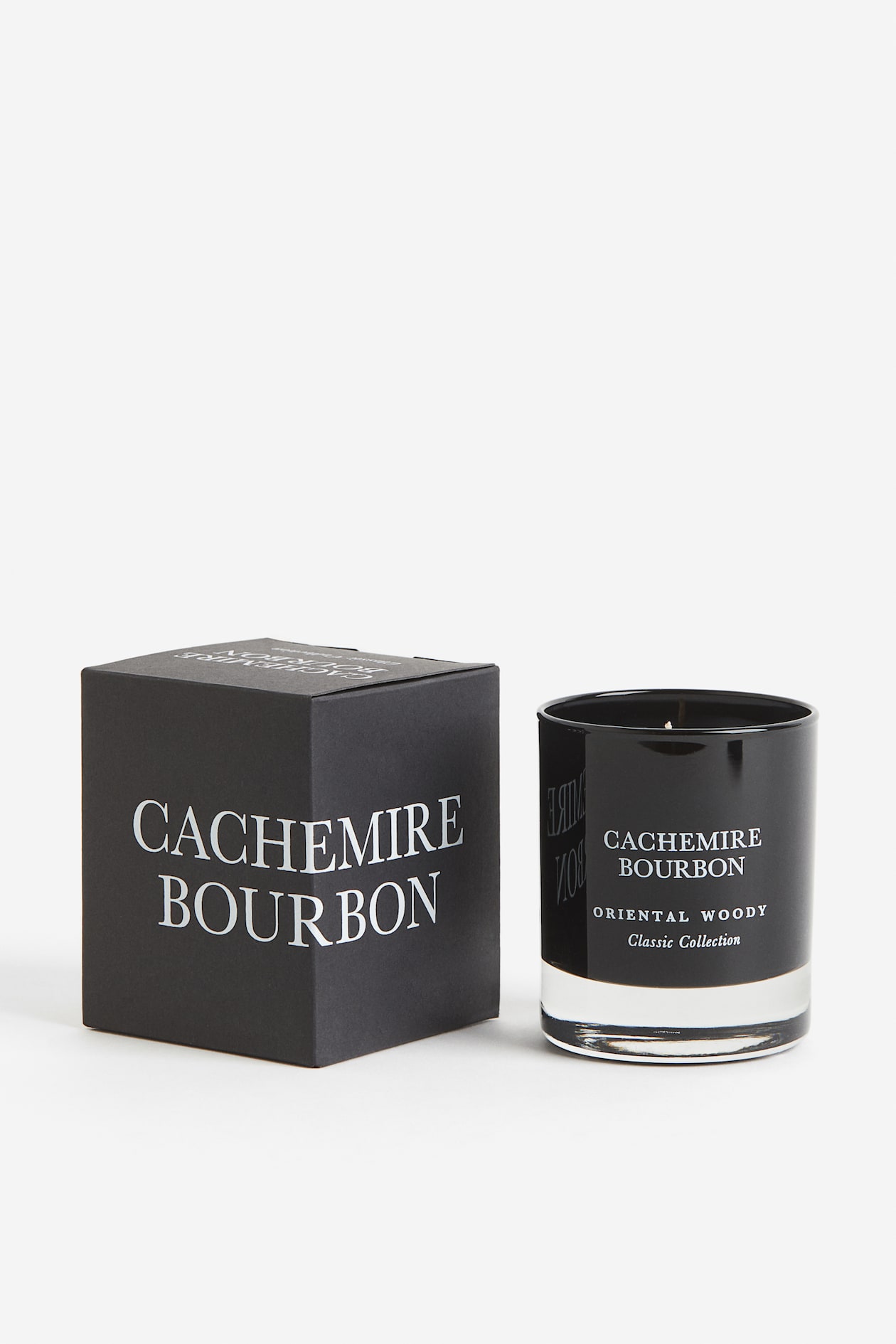 Scented candle in glass holder - Cachemire Bourbon - Home All | H&M GB