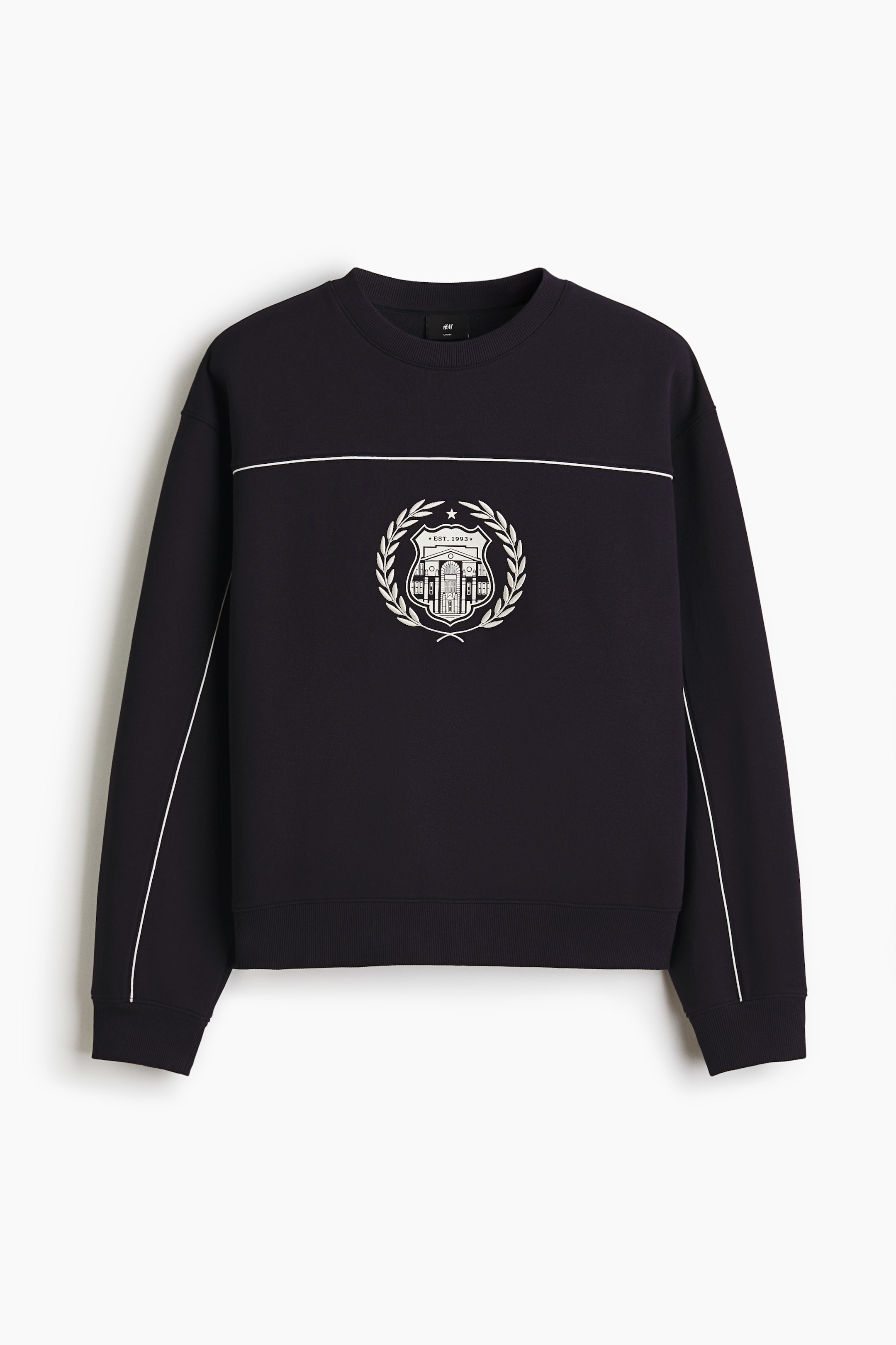 Tepláková mikina Loose Fit - Tmavomodrá - MUŽI | H&M SK