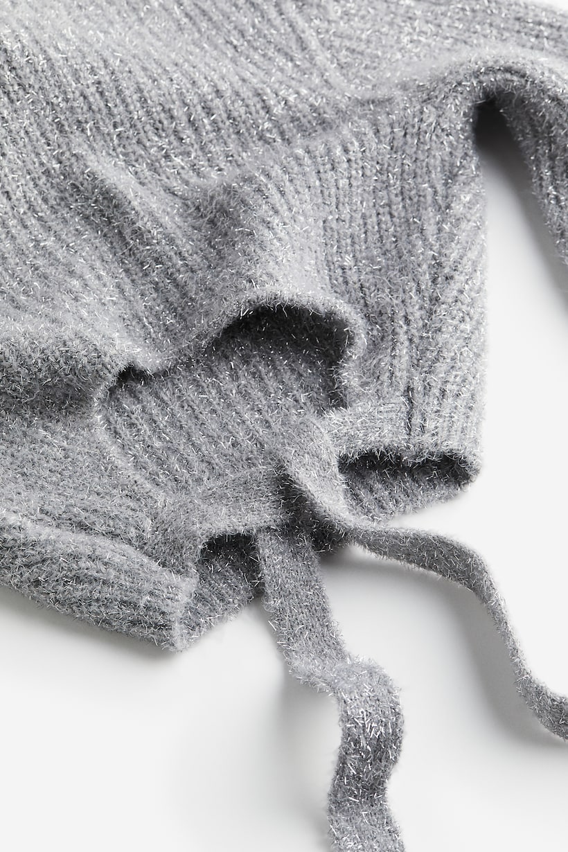 Women's Light gray Open-back Sweater | H&M CA