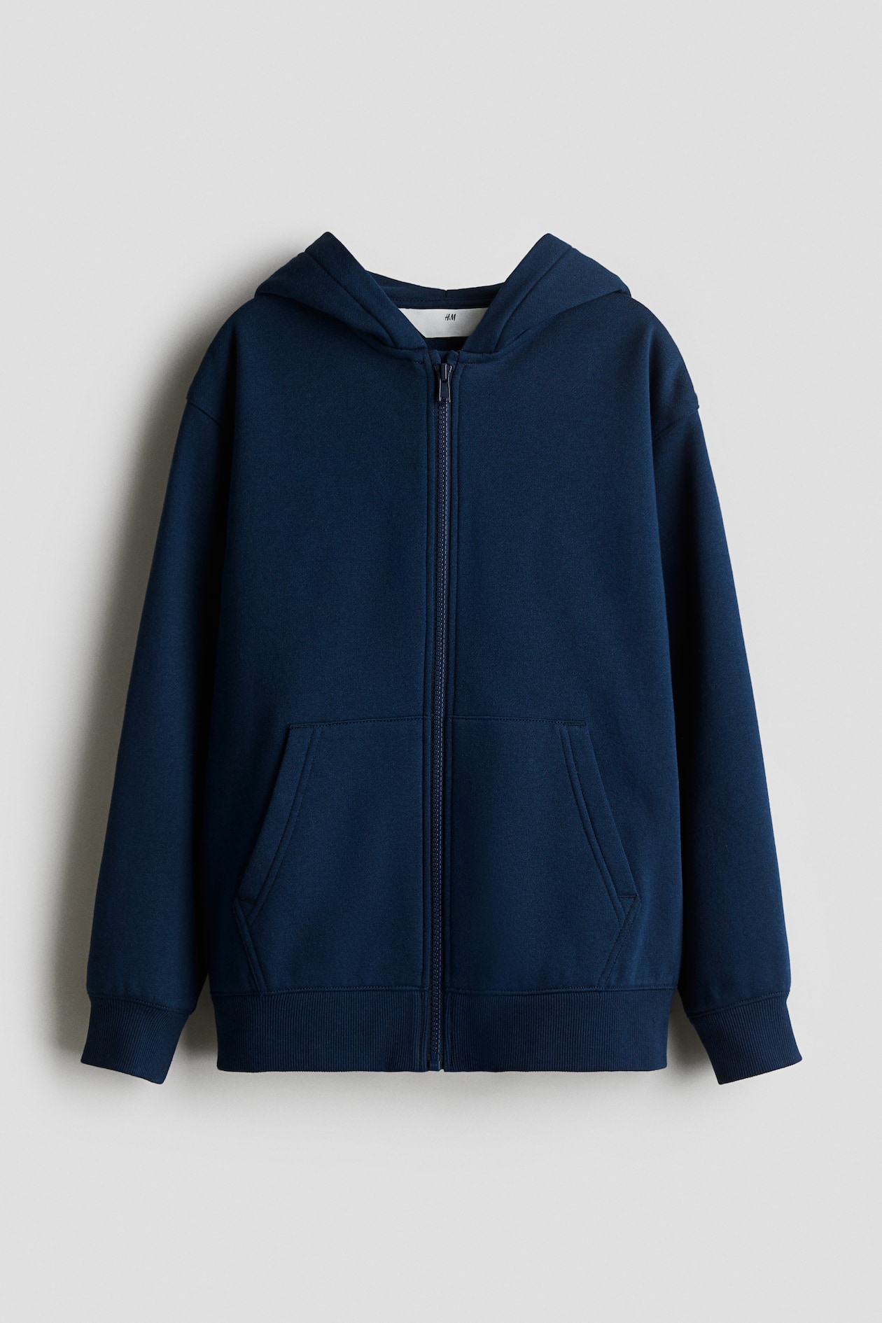Navy blue Hooded Jacket for kids | H&M CA