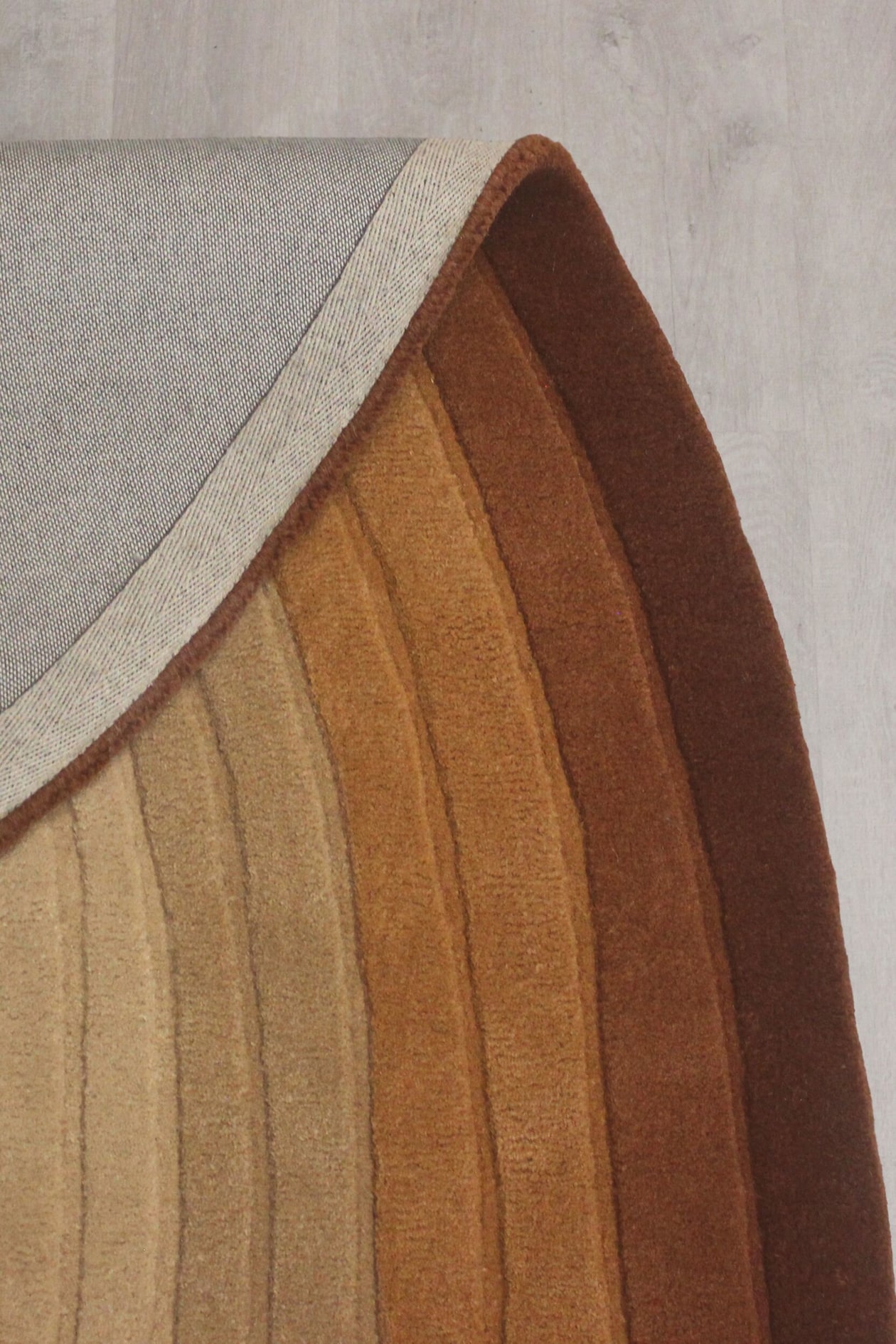 Puddle Ombre Formad Matta I Ull - Terracotta - Flair Rugs - Home All ...