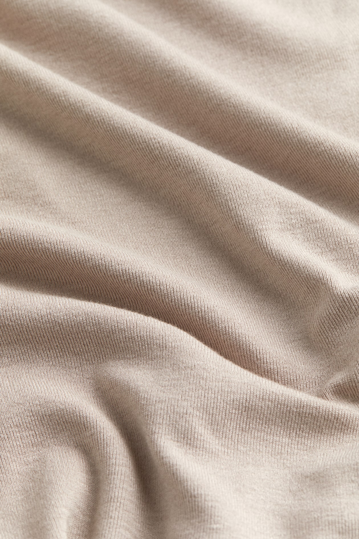 Boat-neck Bodysuit - Light taupe melange - Ladies | H&M US