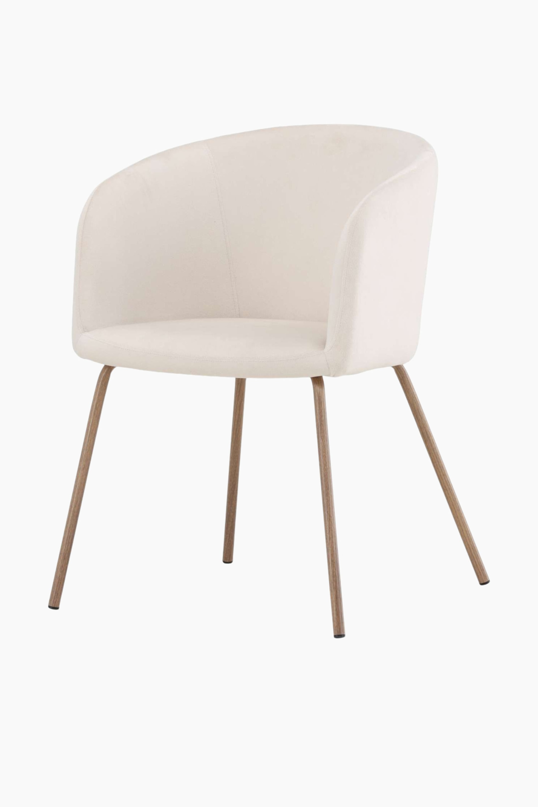 Berit Chaise De Salle À Manger - Velours Polyester, Noyer - Venture Home - Home All | H&M FR