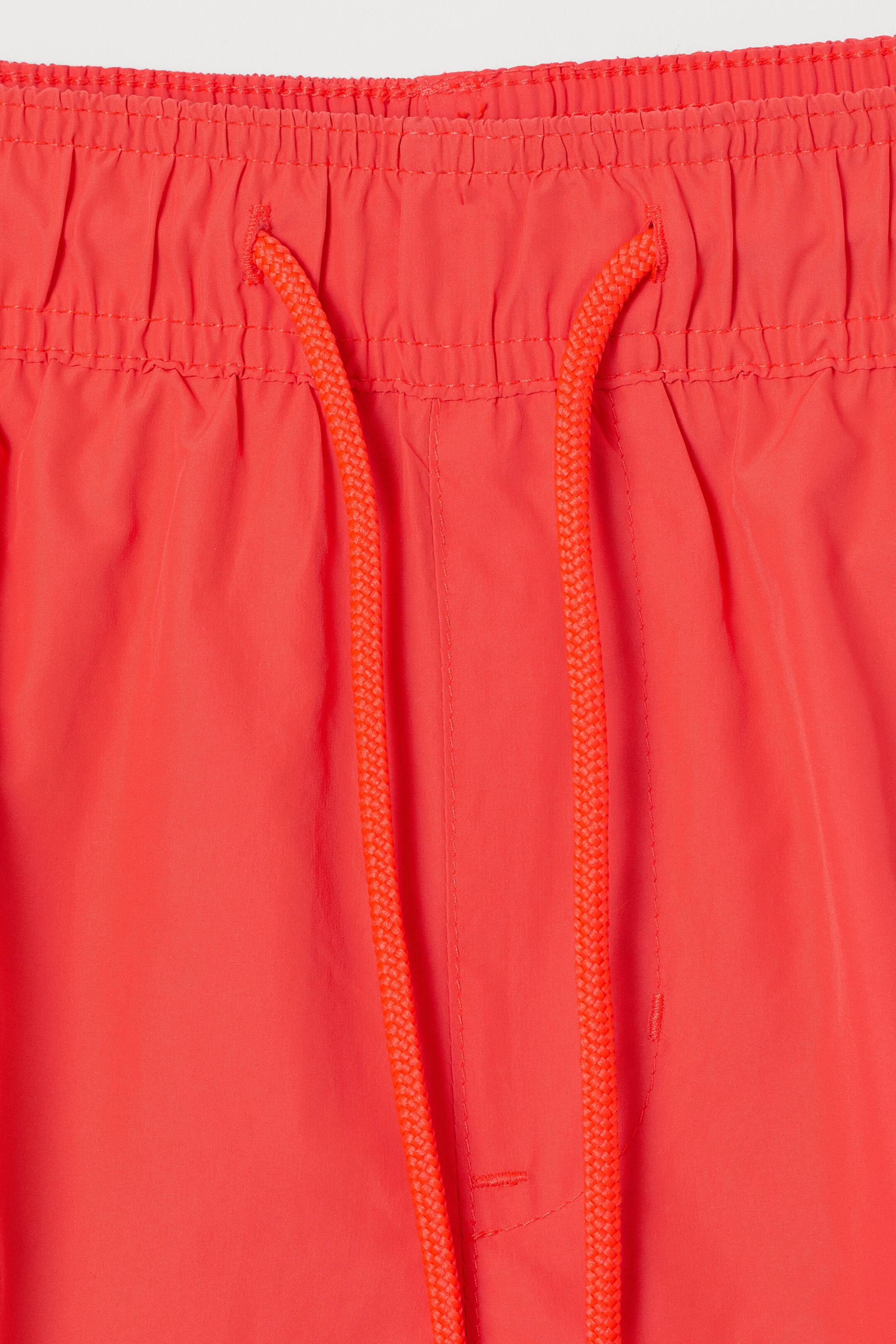 Short Swim Shorts - Neon orange - Men | H&M US