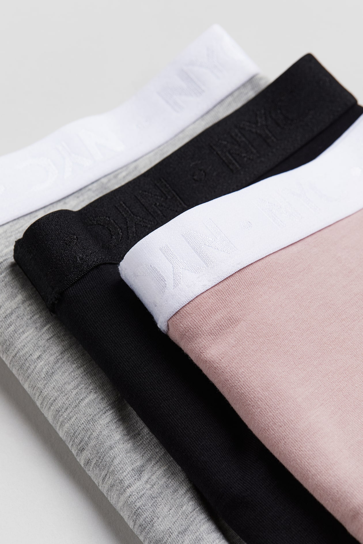 Powder pink/Grey marl 5-pack cotton boxers for kids | H&M GB