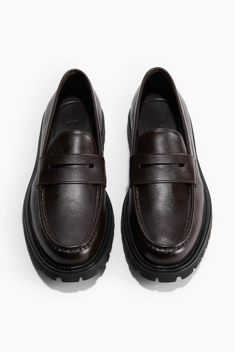 Men’s Brown Chunky Loafers | H&M CA