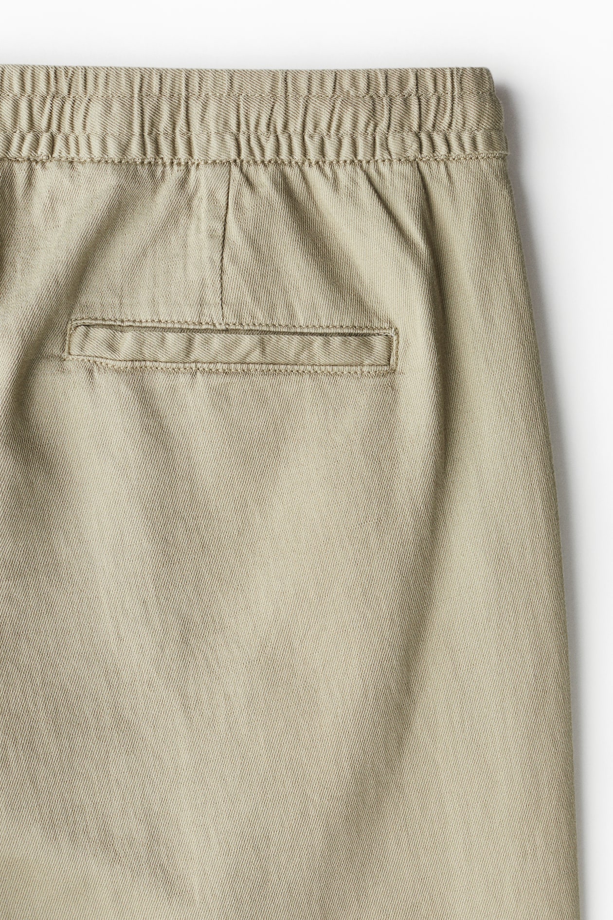 Men’s Khaki green Relaxed-Fit Linen Pants | H&M US