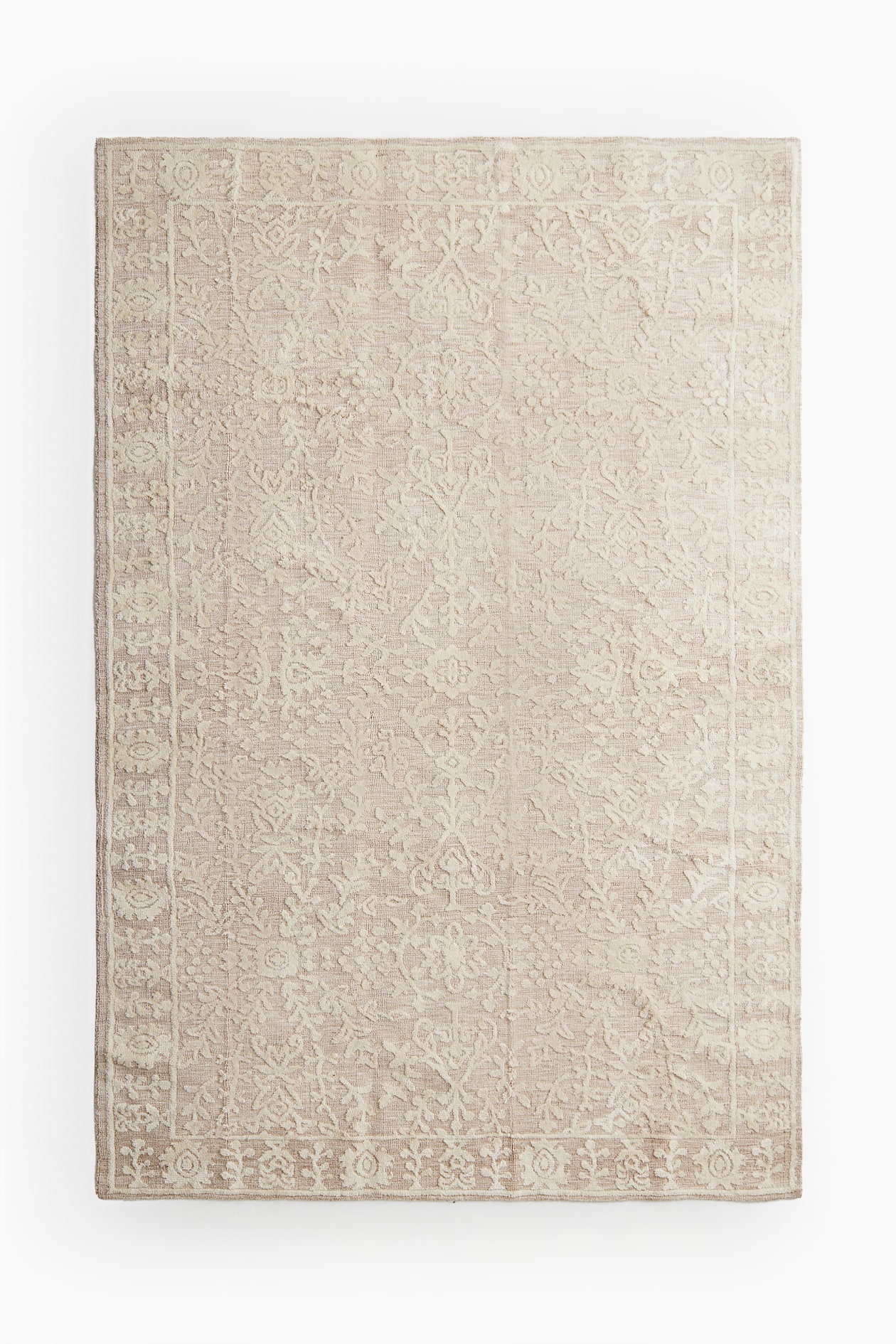 Large Patterned Rug - Beige/patterned - Home All | H&M US