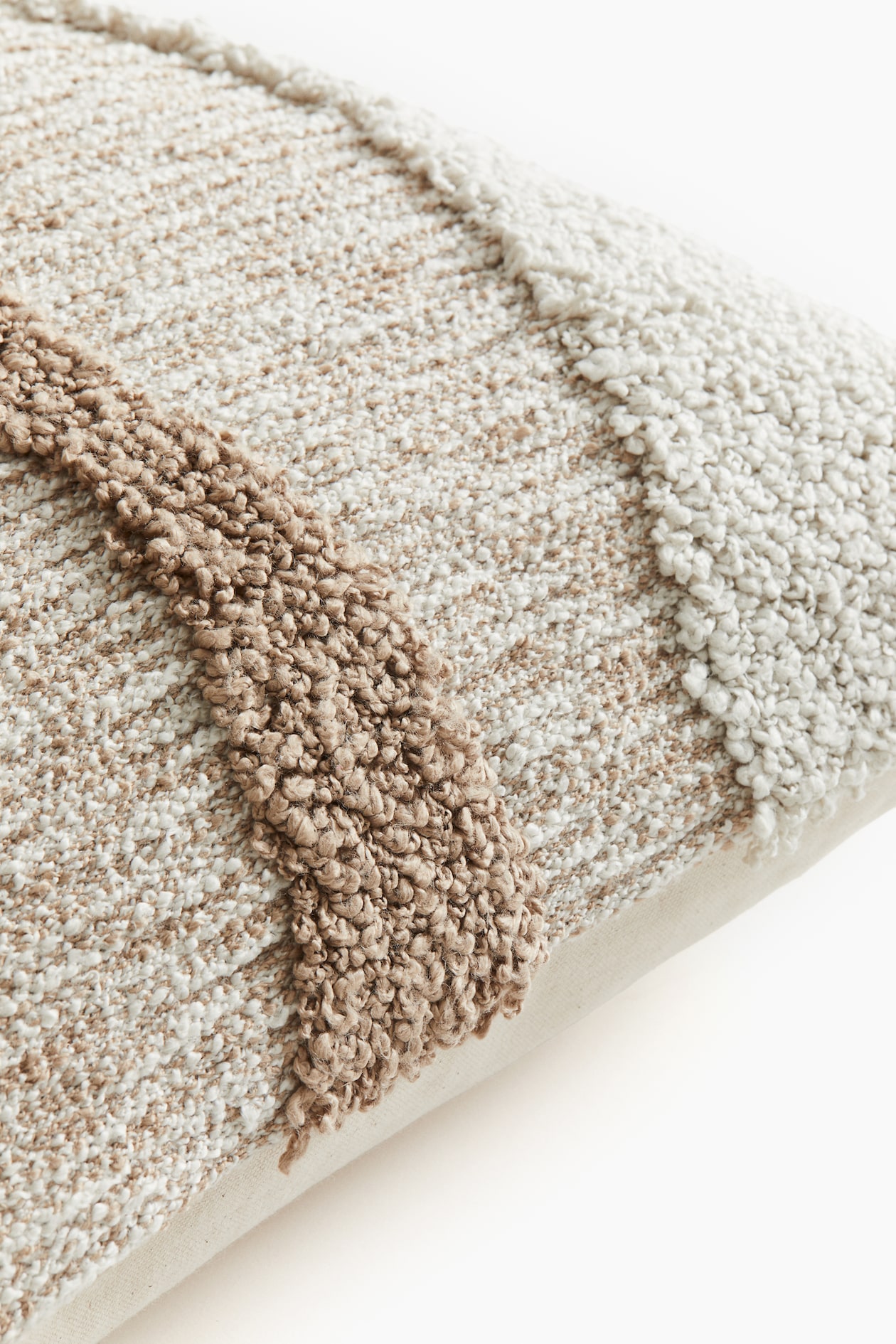 Patterned Cushion Cover - Beige/color-block - Home All | H&M US